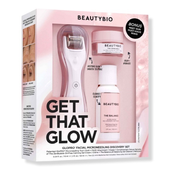Beautybio | Skincare | Beautybio Glopro Facial Microneedling Discovery ...